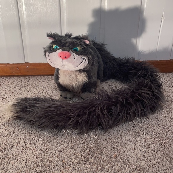 Disney | Toys | Disney Stuffed Animal Lucifer Cat Longtail | Poshmark